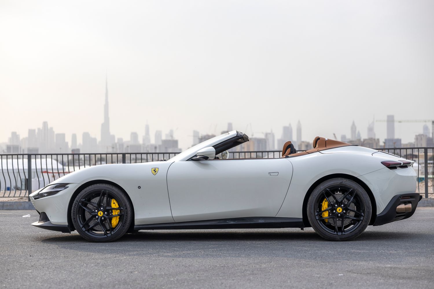 2025 Ferrari Roma Spider 612 HP, Warranty & Service Package Auction ...